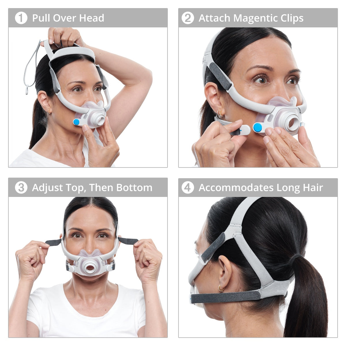 ResMed AirFit F40 Full Face CPAP Mask - Easy CPAP
