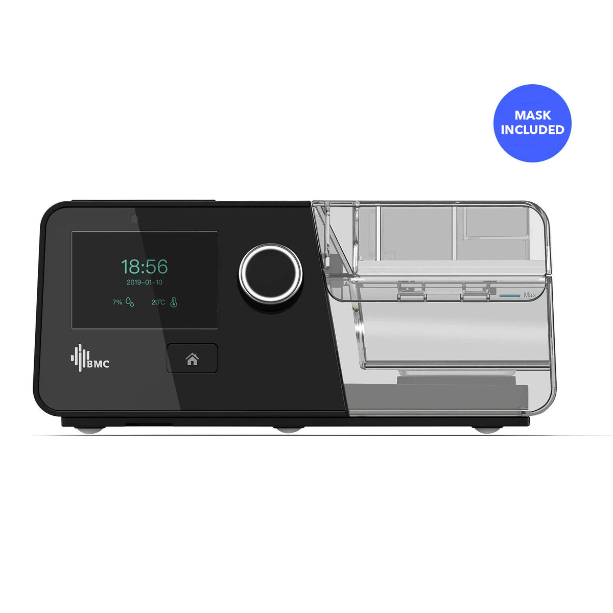 BMC Luna G3 Automatic Pressure CPAP Machine and Mask Package - Easy CPAP